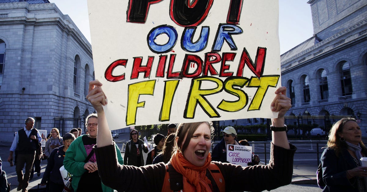 Rallies to cap week of Calif. teacher protests - CBS News