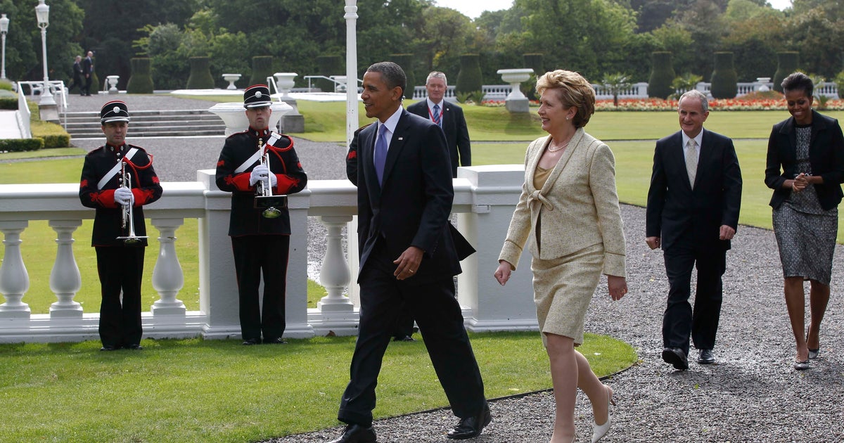 In Ireland, Obama celebrates shared lineage - CBS News