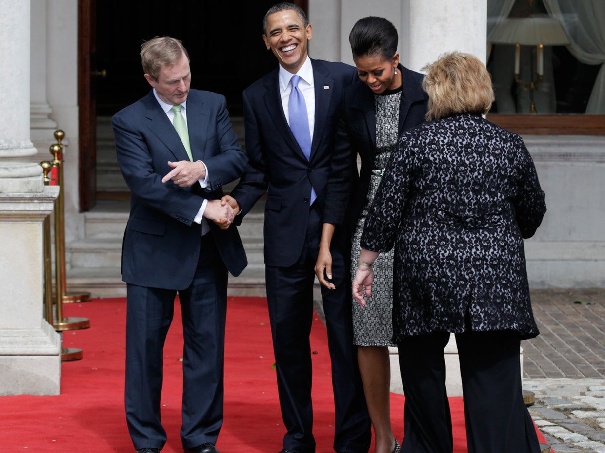 Obamas visit Ireland