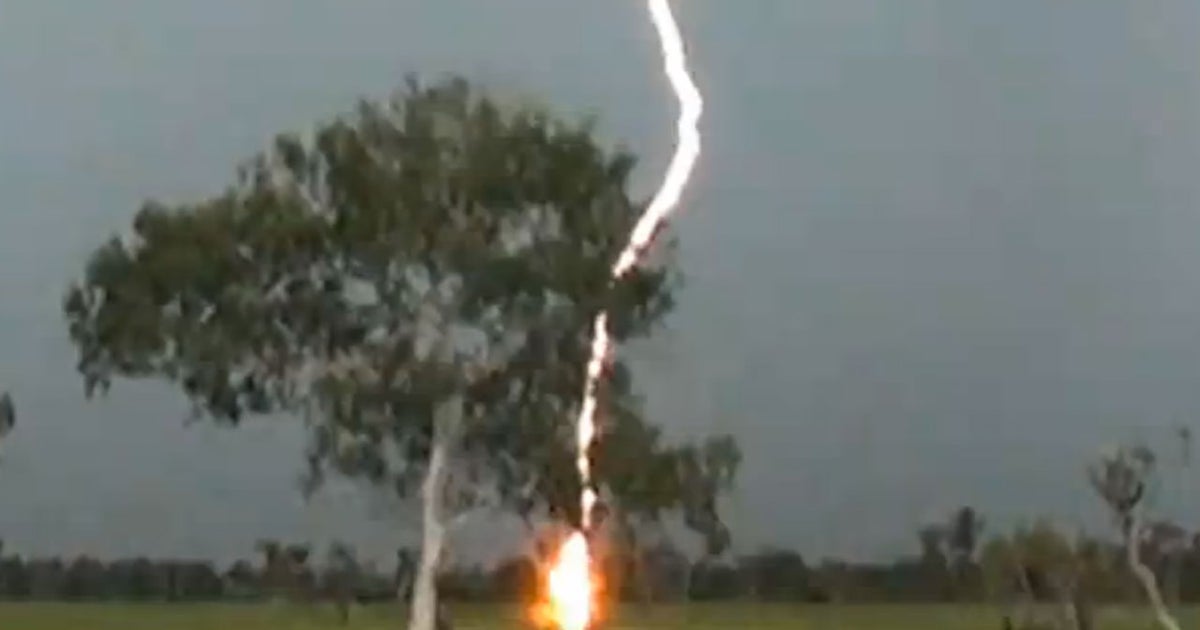 77 cadets sent to hospital after lightning strike - CBS News