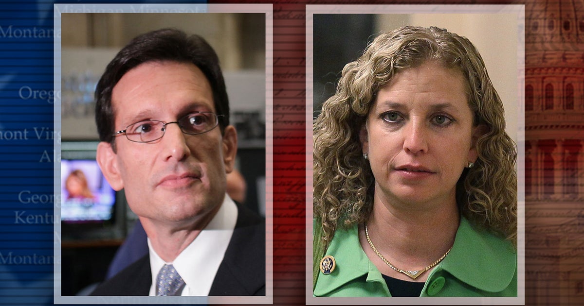 Cantor, Wasserman-Schultz on "Face the Nation" this week - CBS News