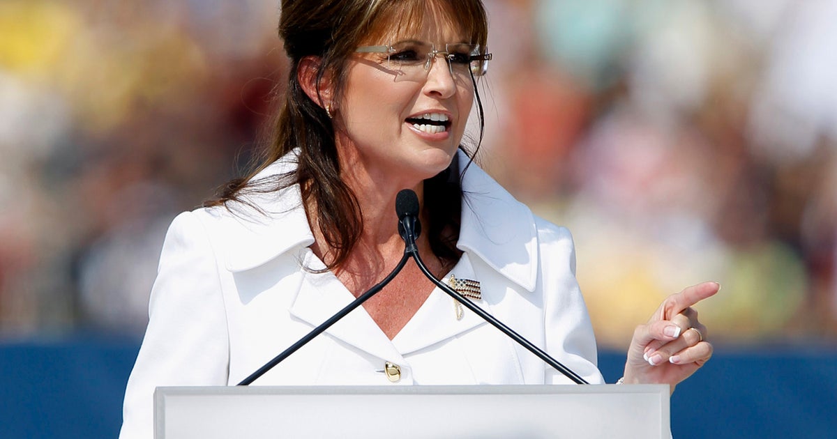 Palin: Wall Street protesters seeking bailout - CBS News