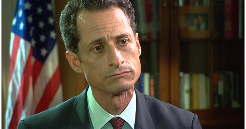 Weiner again tries to move on from twitter scandal - CBS News