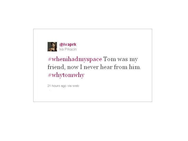 20 funny "when I had Myspace" tweets