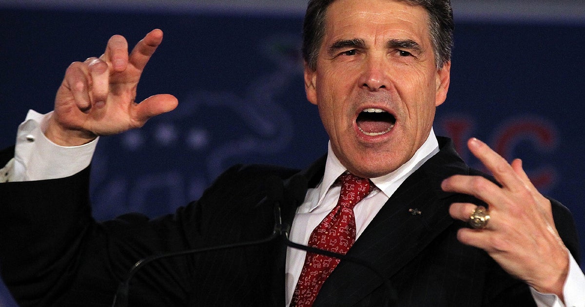 Texas Gov. Rick Perry: "America needs" me - CBS News