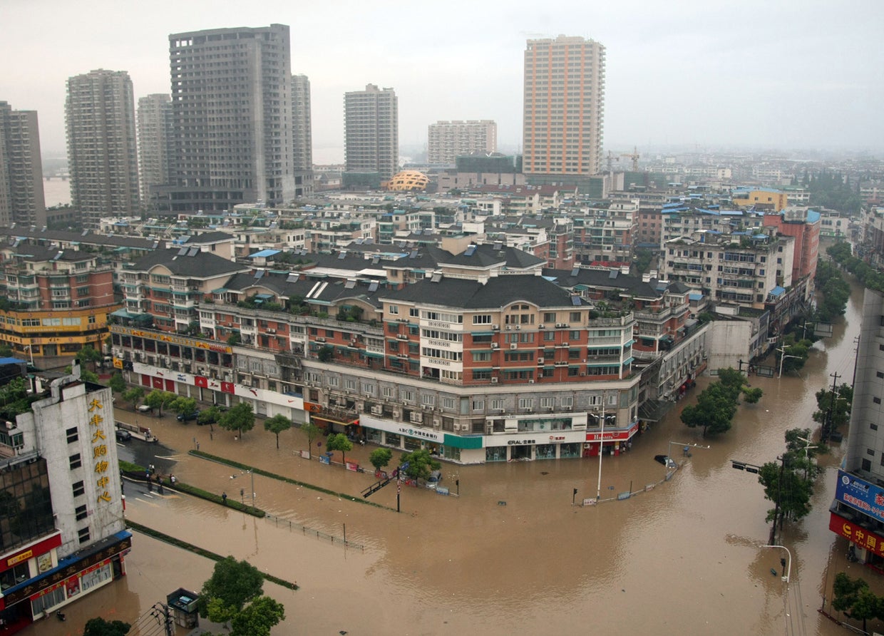 Severe flooding in China