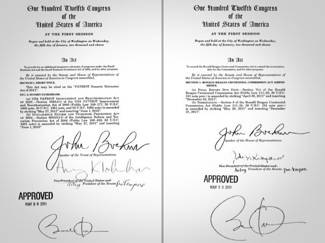 Can you tell the autopen from Obama's real signature? - CBS News