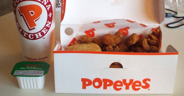 In $43 million deal, Popeyes reunites with recipes - CBS News