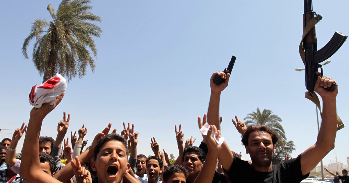 Present at the birth of Libya's civil society - CBS News