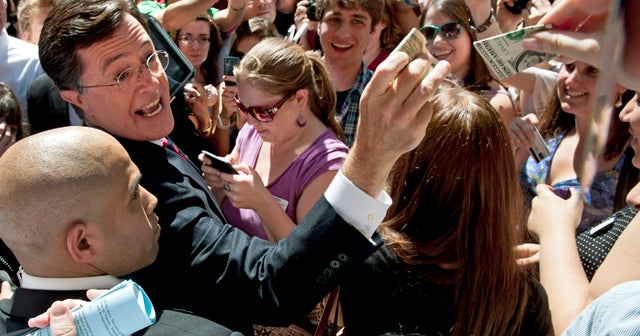 Colbert super PAC reports $1 million in donations - CBS News