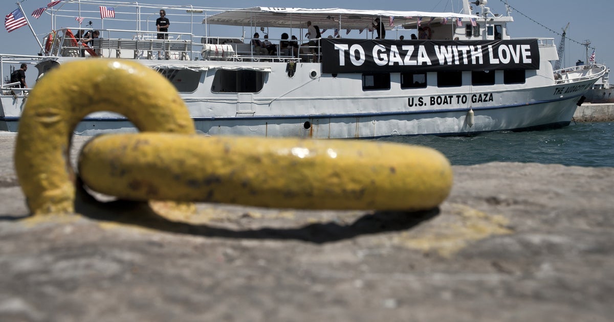 Greece bars boats from sailing for Gaza - CBS News
