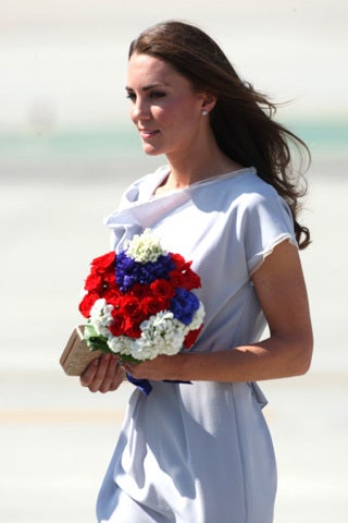 William and Kate arrive in California