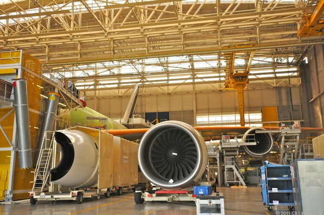Assembling the Airbus A380