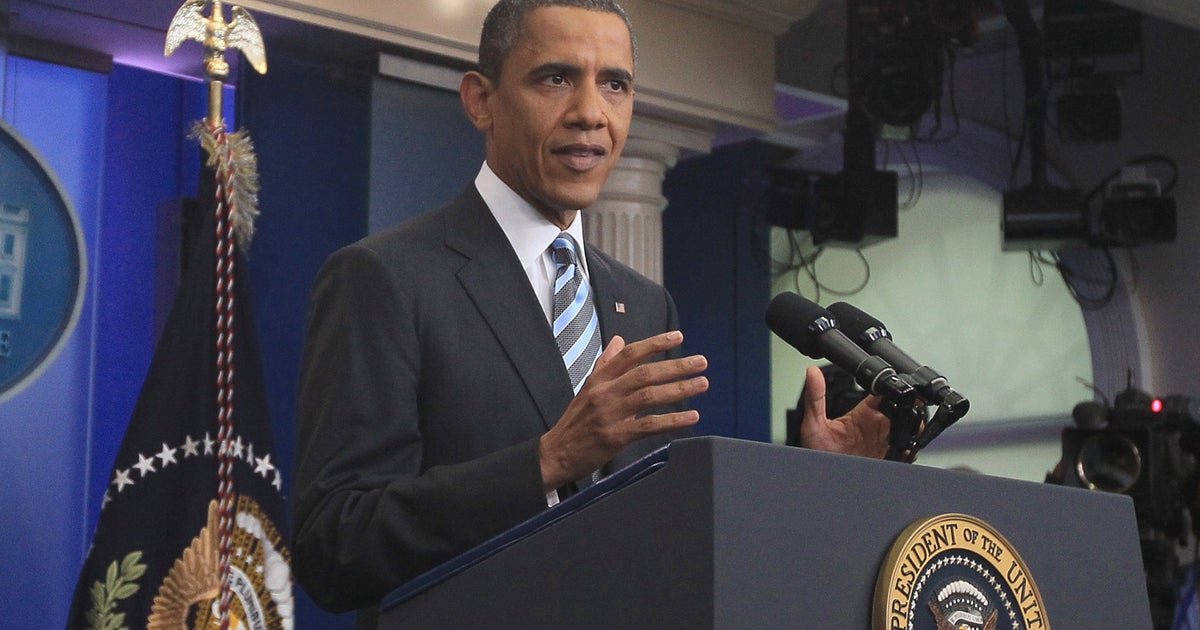 Obama: We don't need a balanced budget amendment - CBS News