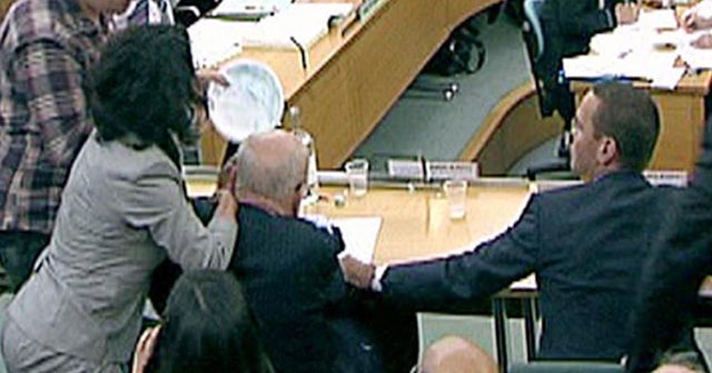 Who else got a pie in the face? - CBS News