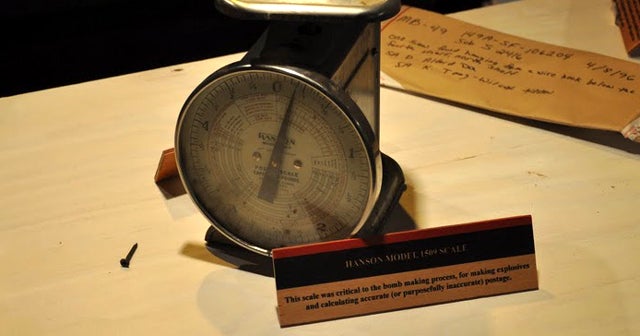 Unabomber's tools go on display at crime museum - CBS News