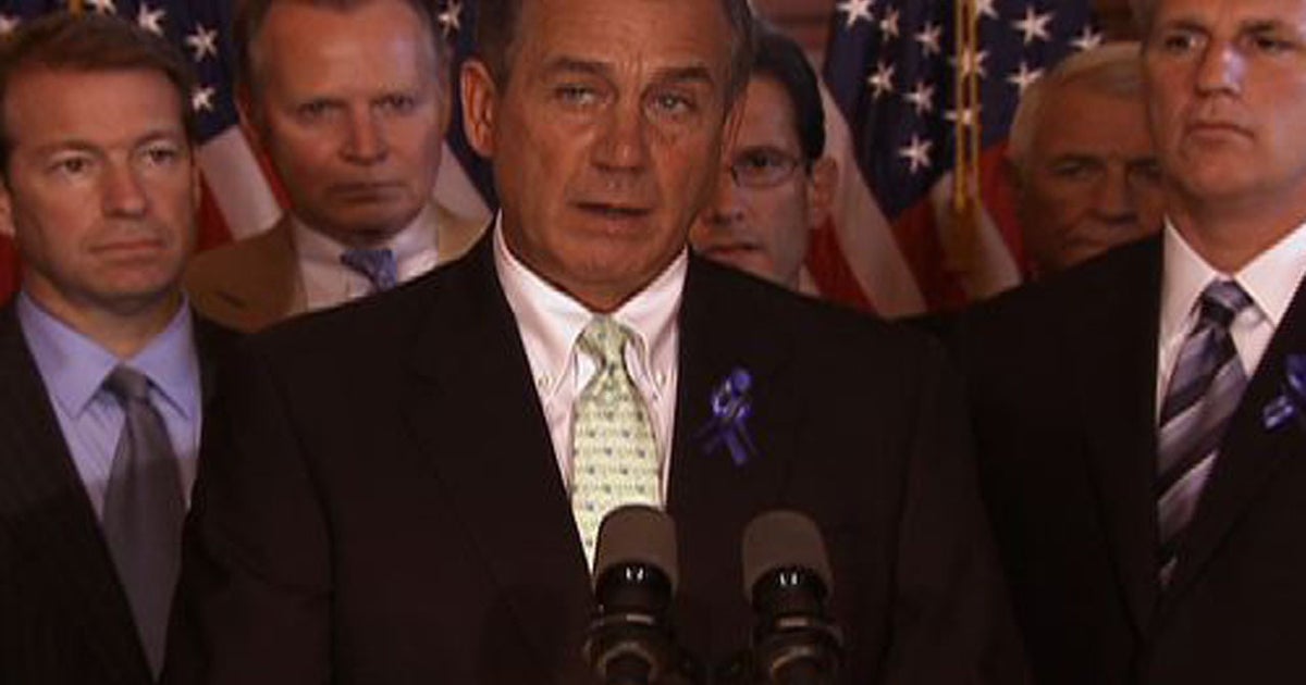 House GOP committee chairs named, all white men - CBS News