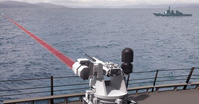 U.S. Navy building laser machine gun capability - CBS News