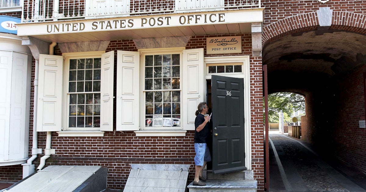 Post office in Ben Franklin house may close - CBS News