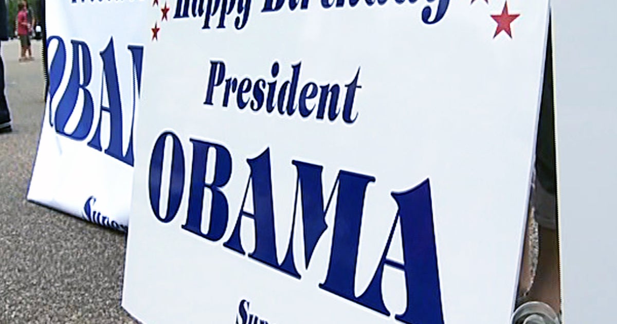 Obama celebrates 50th birthday at White House - CBS News