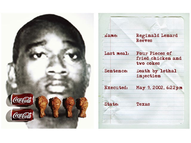 The last meals of executed criminals