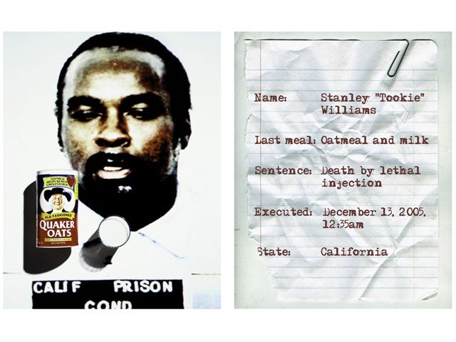 The last meals of executed criminals