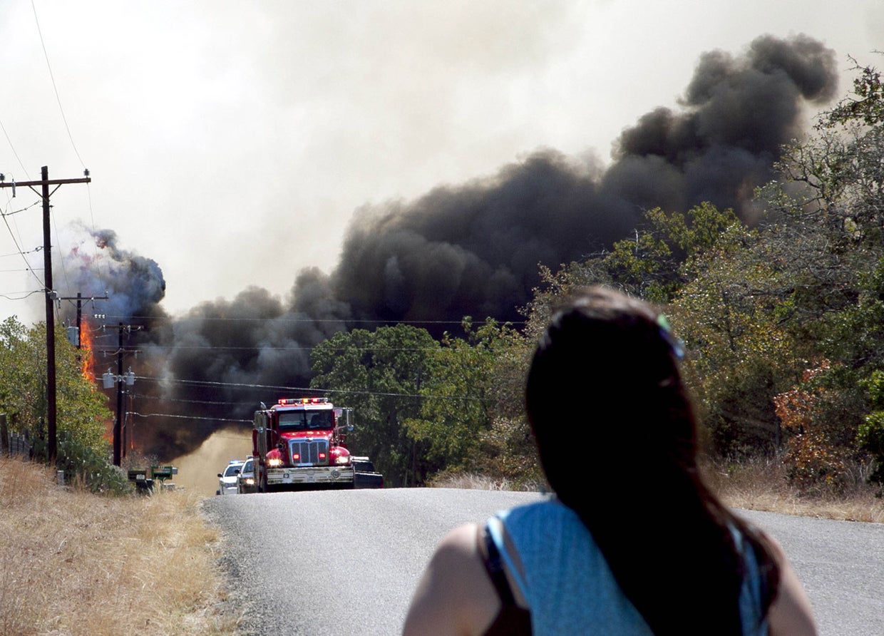 "Historic" Texas wildfires