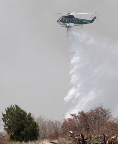 "Historic" Texas wildfires