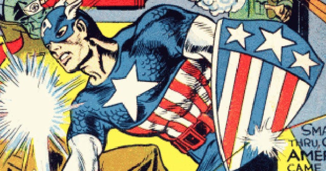 Comic book heroes then and now