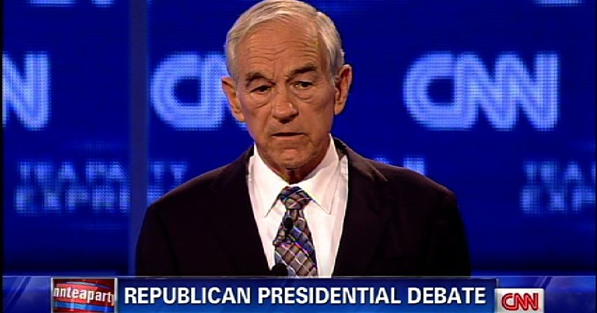 Tea Party audience gets into the GOP debate - CBS News