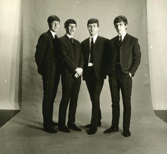 Rare Beatles photos for auction
