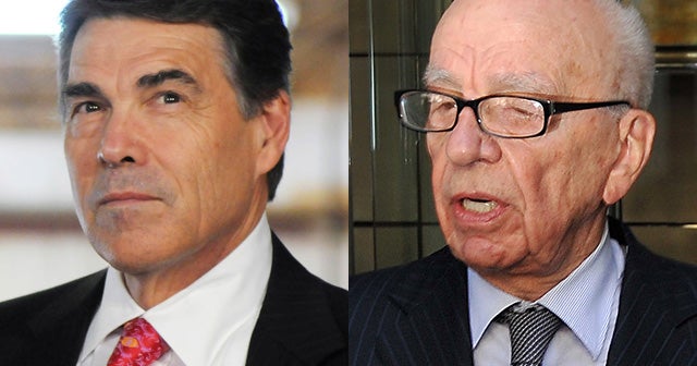 Rick Perry and Rupert Murdoch have dinner together - CBS News