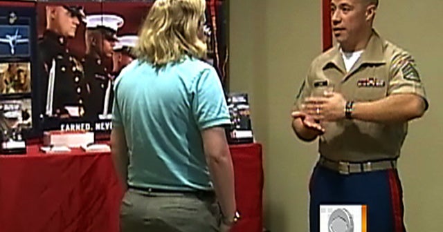 Marines look for a few good (gay) men and women - CBS News