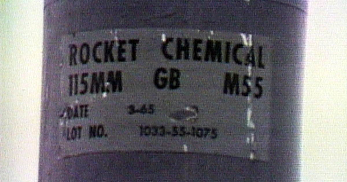 VX and GB: the advantages of chemical weapons - CBS News