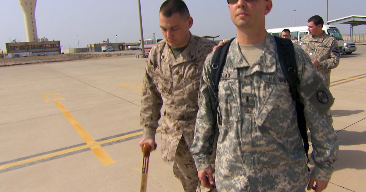 Operation Proper Exit: A return to the war zone - CBS News