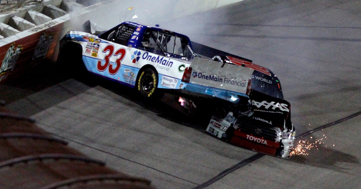 NASCAR fines Kyle Busch $50K for Hornaday wreck - CBS News