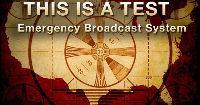 "This is a test": U.S. set for alert check - CBS News