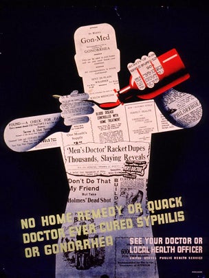 Dangerous sex: 27 vintage STD posters