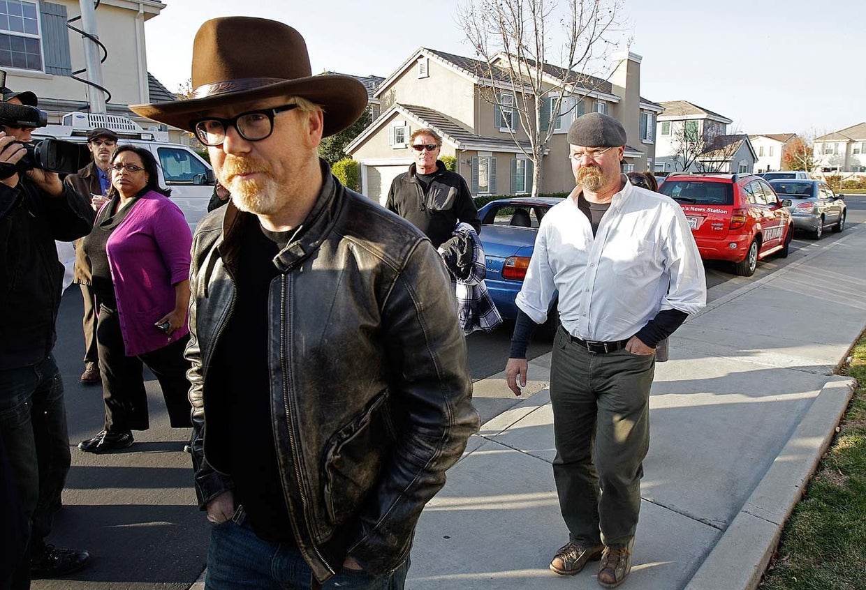 "MythBusters" cannon misfires