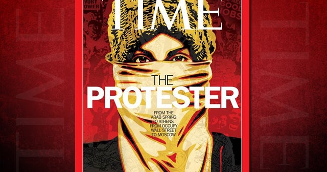 Time's person of the year: "The Protester" - CBS News