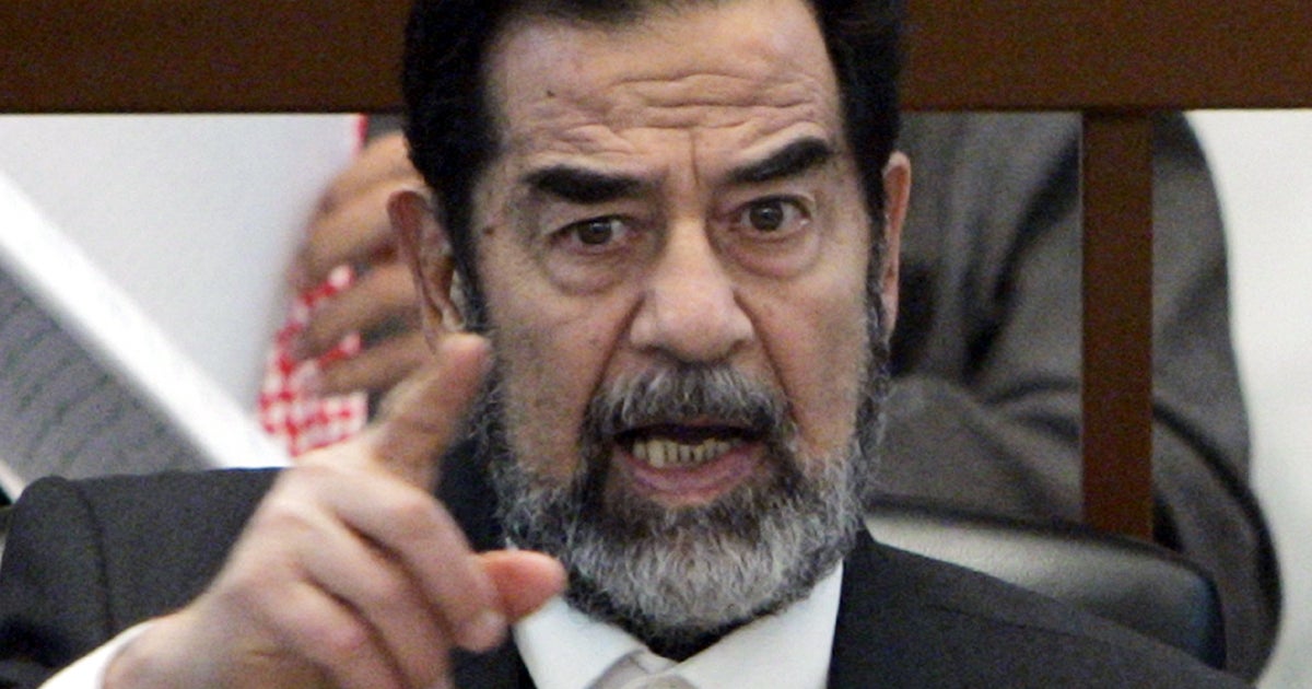 Saddam's plates found in U.S., returned to Iraq - CBS News