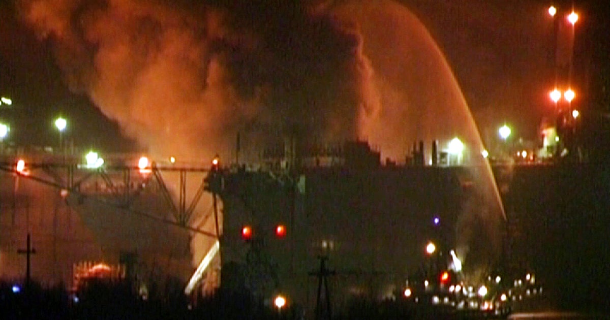 Russian nuke sub fire put out; No radiation leak - CBS News