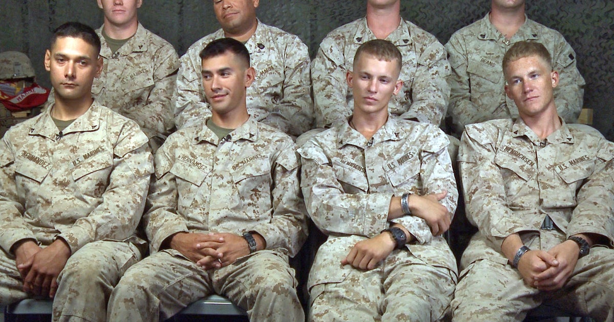 Marine Brothers: Siblings serving in Afghanistan - CBS News