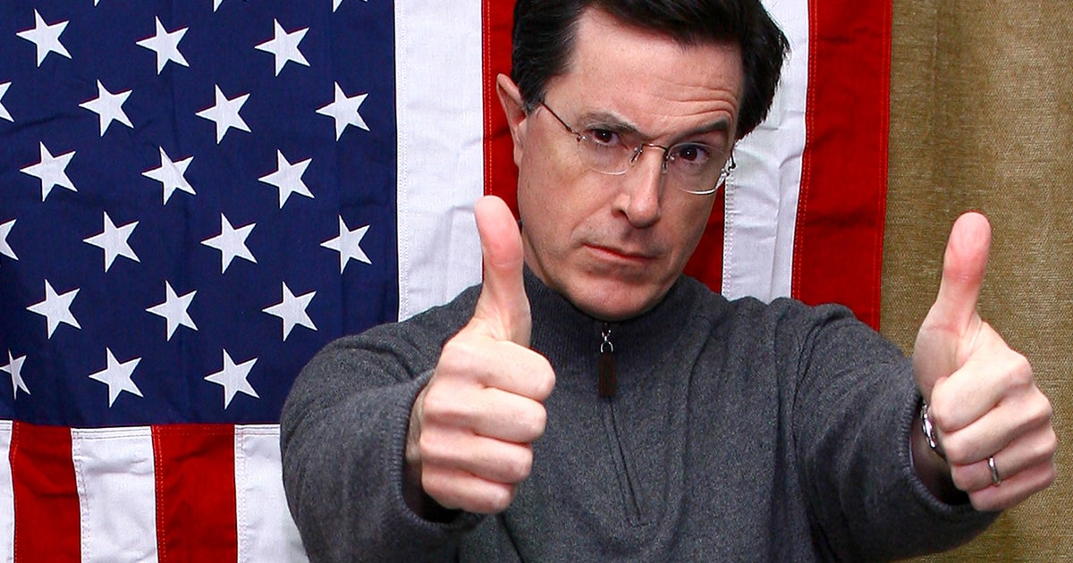 Colbert ad pokes fun at super PACs, Romney - CBS News
