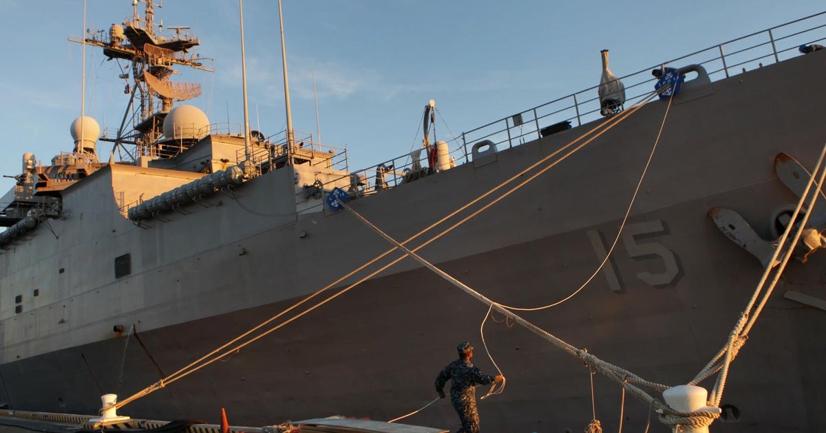 Report: Pentagon plans floating military base in Mideast - CBS News