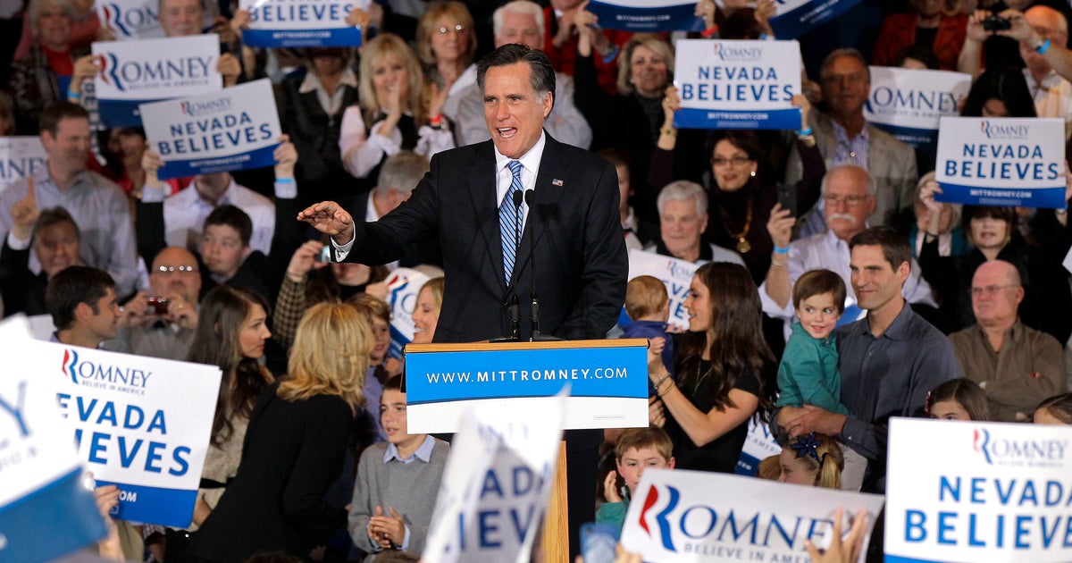 Mitt Romney wins big in Nevada - CBS News