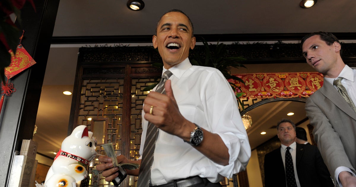 At fundraisers, Obama points to his record - CBS News