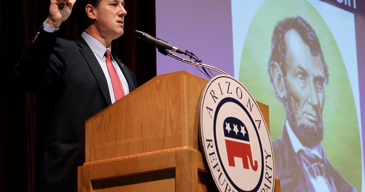 Santorum: I was an outsider in Congress - CBS News