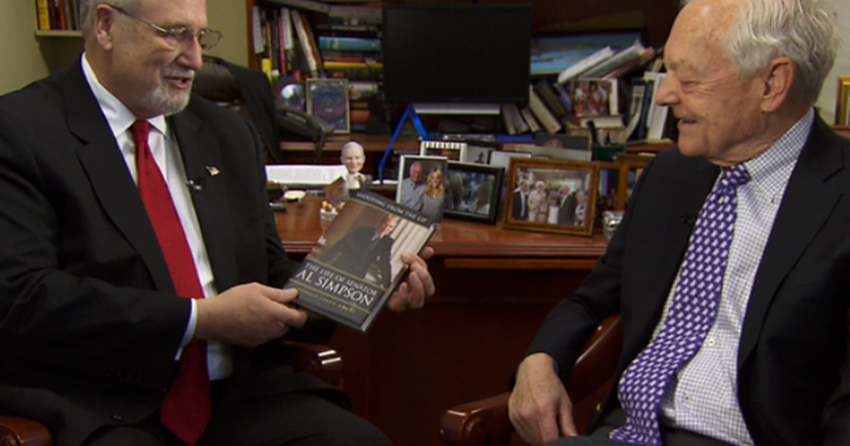 Biographer says Alan Simpson still going strong at 80 - CBS News