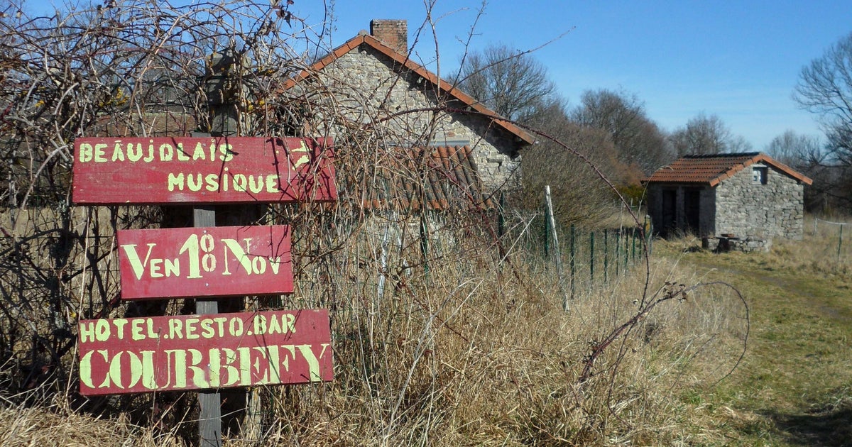 Deserted French village goes on the auction block - CBS News